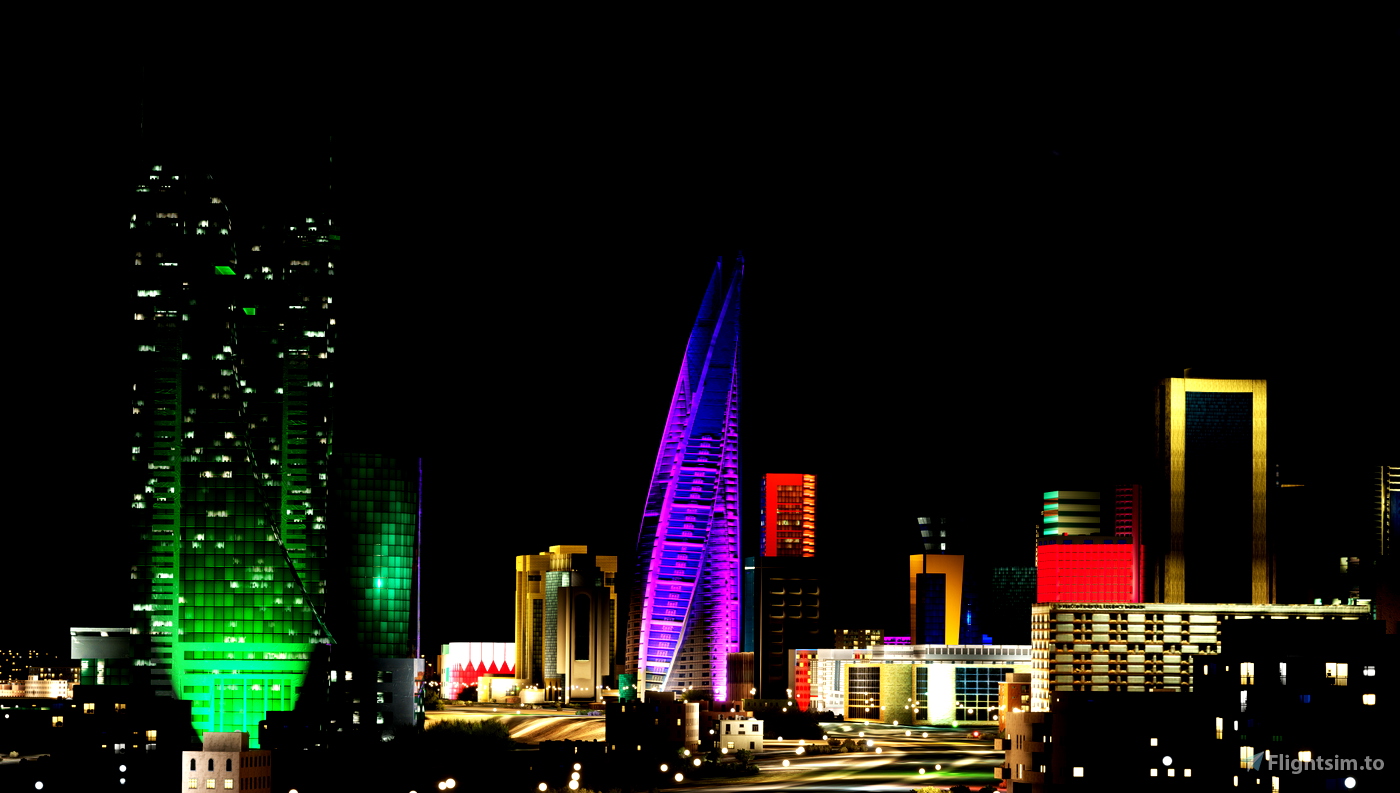 Flightscape Designs - Bahrain Landmarks for MSFS