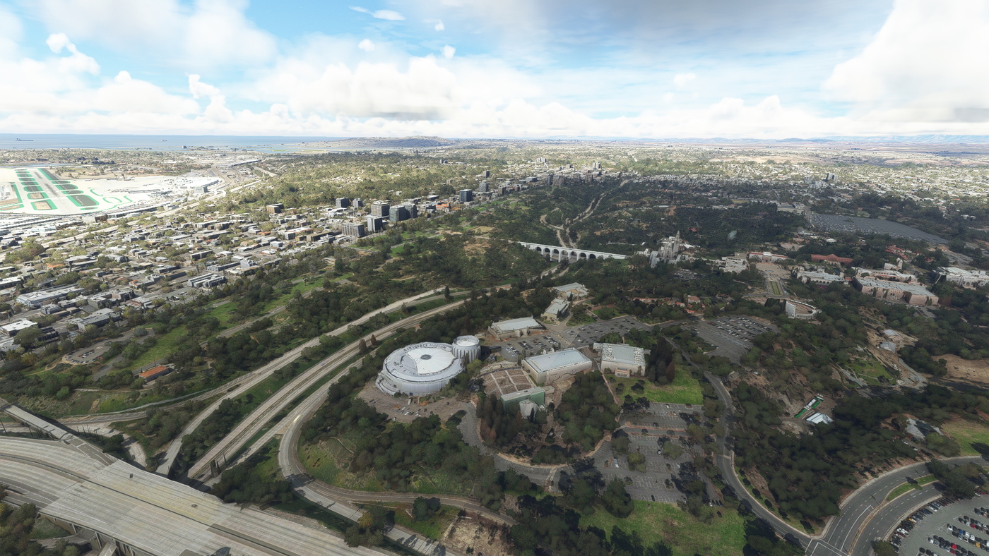 Balboa Park vegetation overhaul, San Diego, CA for Microsoft Flight ...