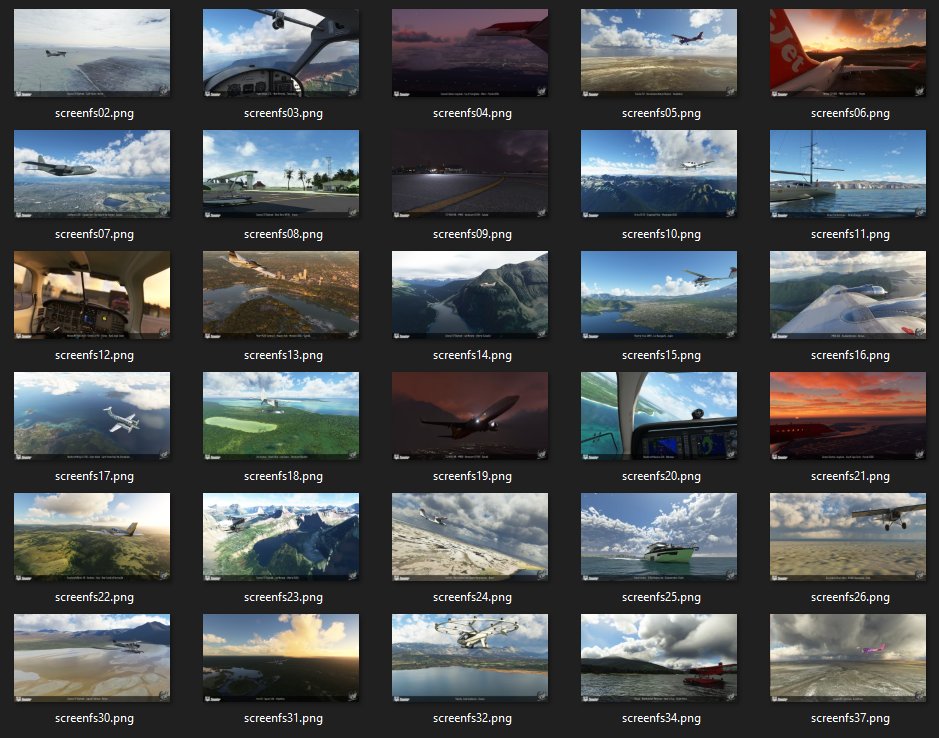 Beautiful places Windows Theme (background) pour Microsoft Flight ...