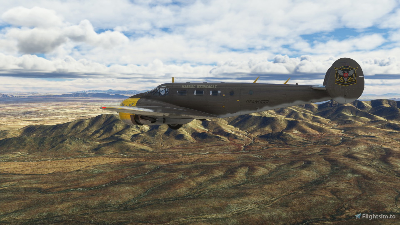 Beechcraft 18 (C45 Expeditor) ODF101 for Microsoft Flight Simulator | MSFS