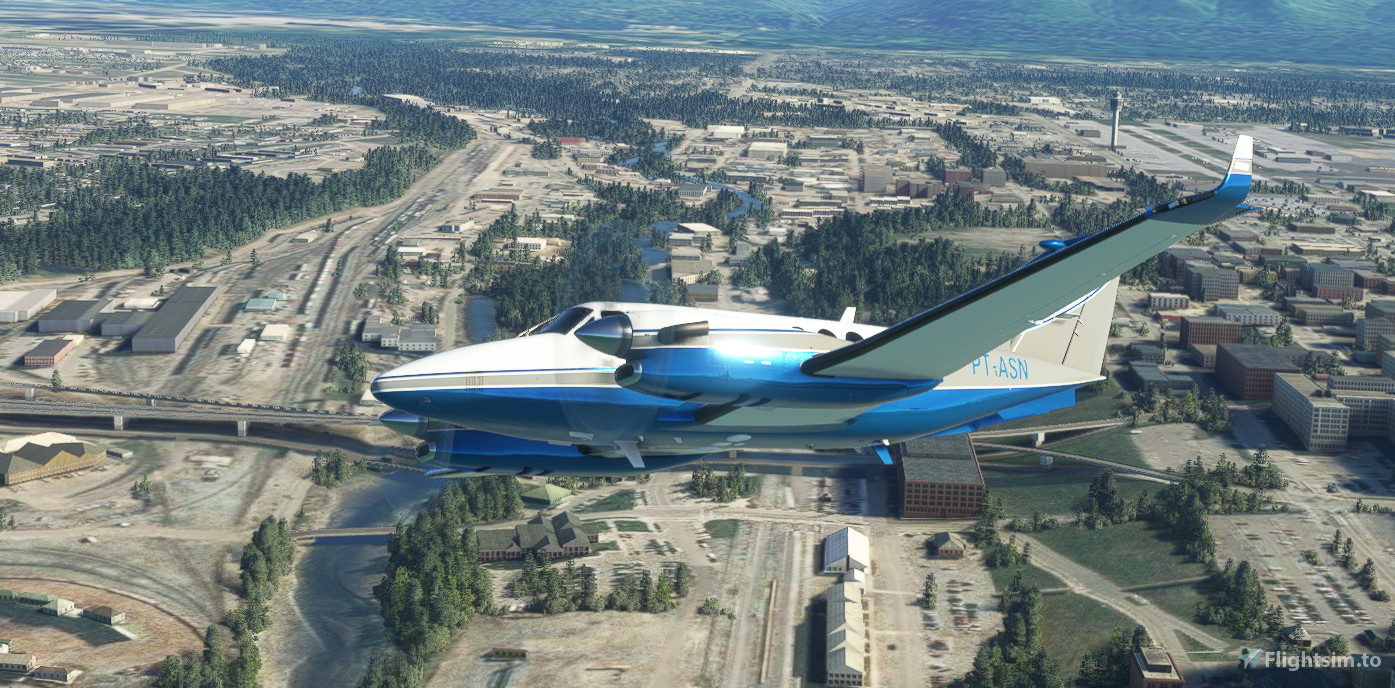 Ayrton Senna’s King Air PT-ASN Asobo and Black Square versions for ...