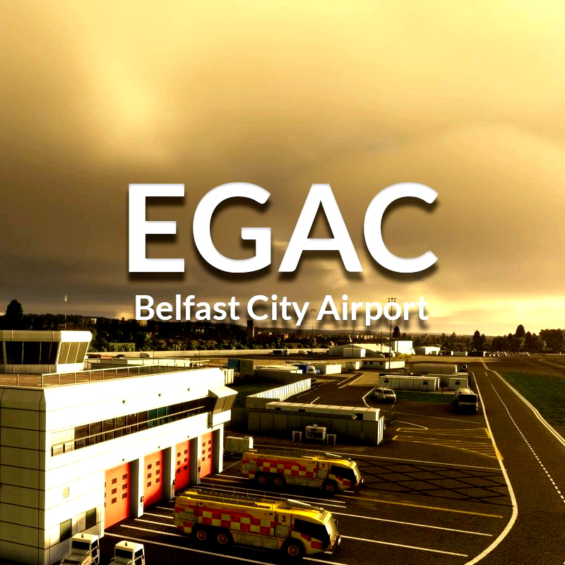 Egac Belfast City 2024 Msfs _ EGAC- Belfast City Airport für Microsoft ...