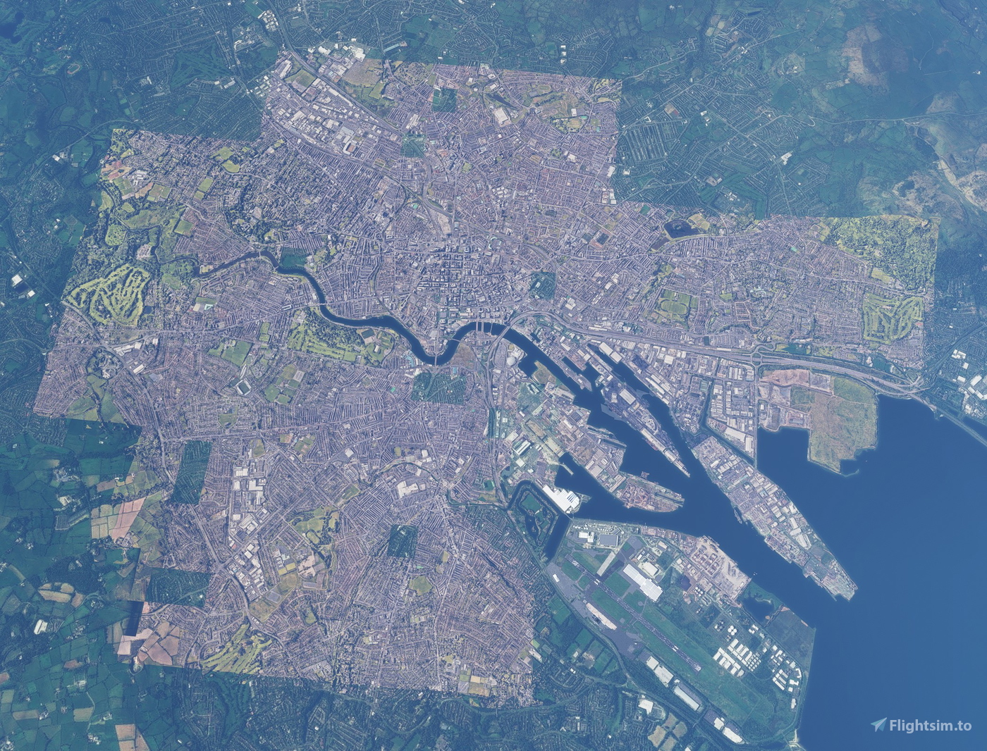 Belfast Mega Pack 1 - United Kingdom for Microsoft Flight Simulator | MSFS