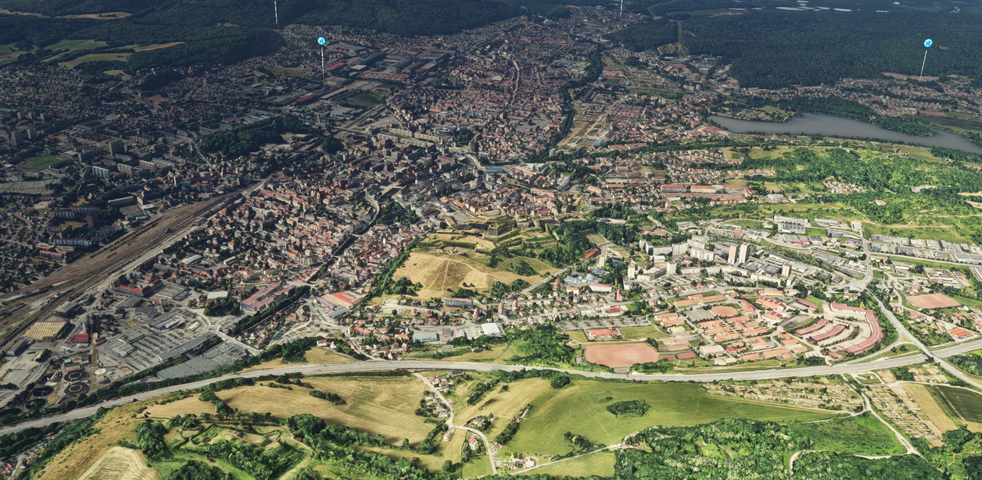 Belfort, Territoire de Belfort, France for Microsoft Flight Simulator ...
