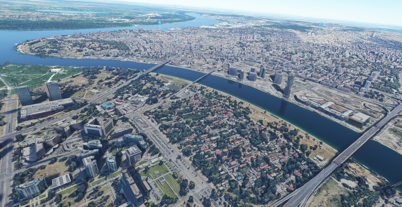 Belgrade 2022 Photogrammetry Serbia for Microsoft Flight Simulator | MSFS