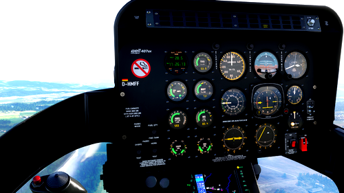 Bell 407 - D-HMFF - 4K for Microsoft Flight Simulator | MSFS