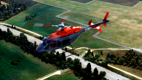 Bell 407 - D-HMFF - 4K for Microsoft Flight Simulator | MSFS
