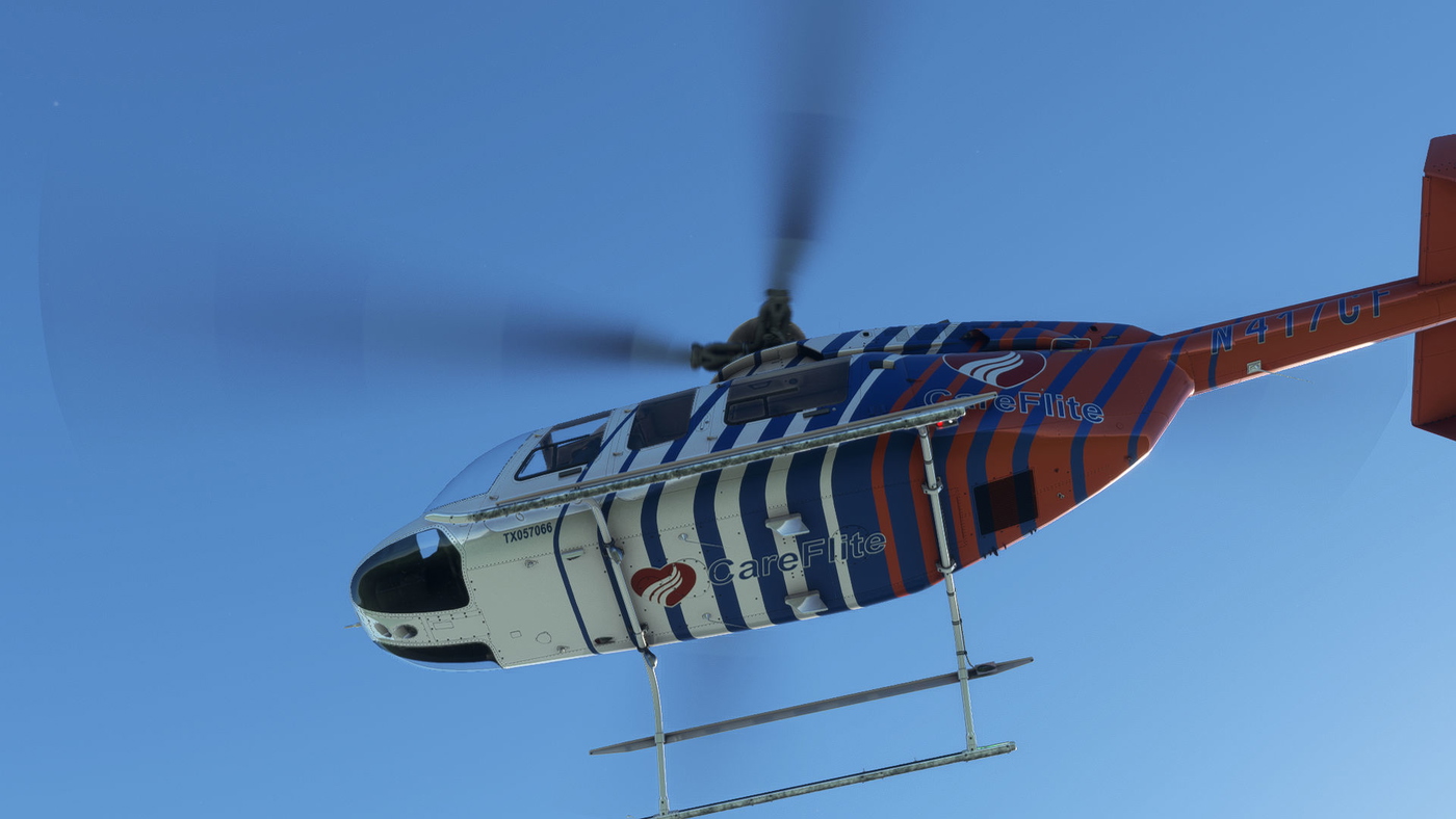 Bell 407 N417CF para Microsoft Flight Simulator | MSFS