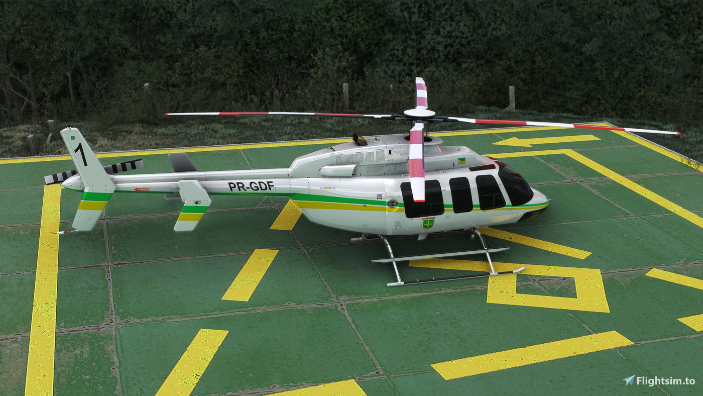 Bell 407 - PR-GDF (4K) for Microsoft Flight Simulator | MSFS