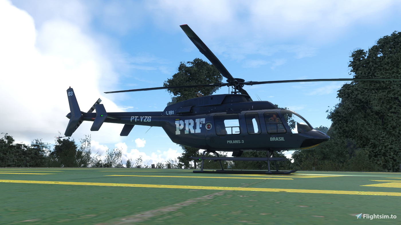 Bell 407 - PRF PT-YZG (4K) for Microsoft Flight Simulator | MSFS