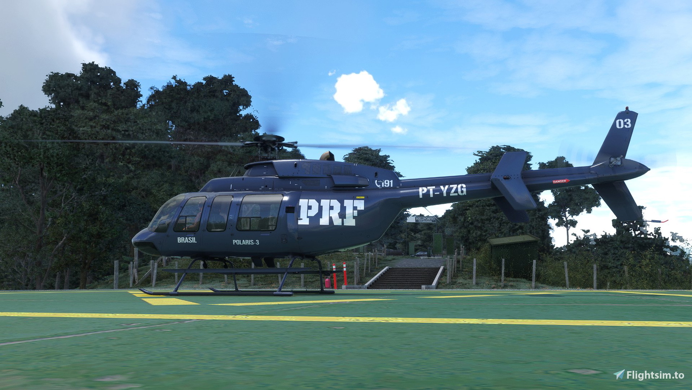 Bell 407 - PRF PT-YZG (4K) for Microsoft Flight Simulator | MSFS