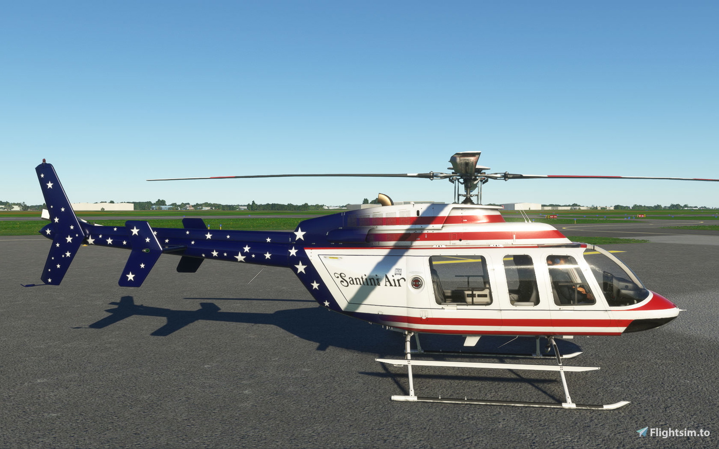 Bell 407 Santini Air til Microsoft Flight Simulator | MSFS