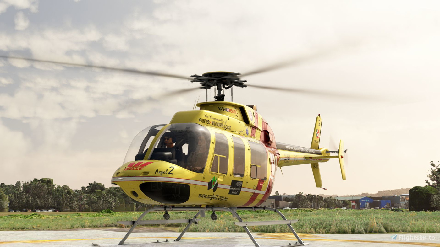 Bell 407 Westpac Rescue Angel 2 for Microsoft Flight Simulator | MSFS