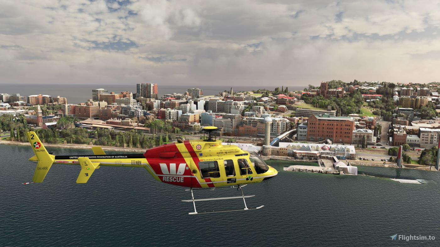 Bell 407 Westpac Rescue Angel 2 for Microsoft Flight Simulator | MSFS