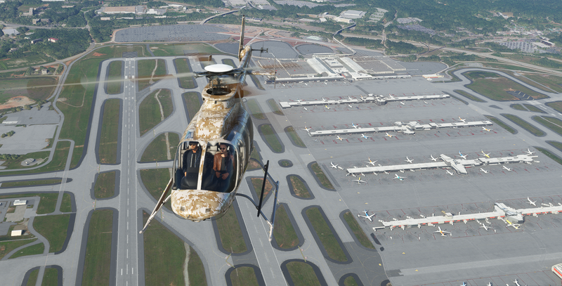 Bell 407GT Experimental Military Helicopter for Microsoft Flight ...
