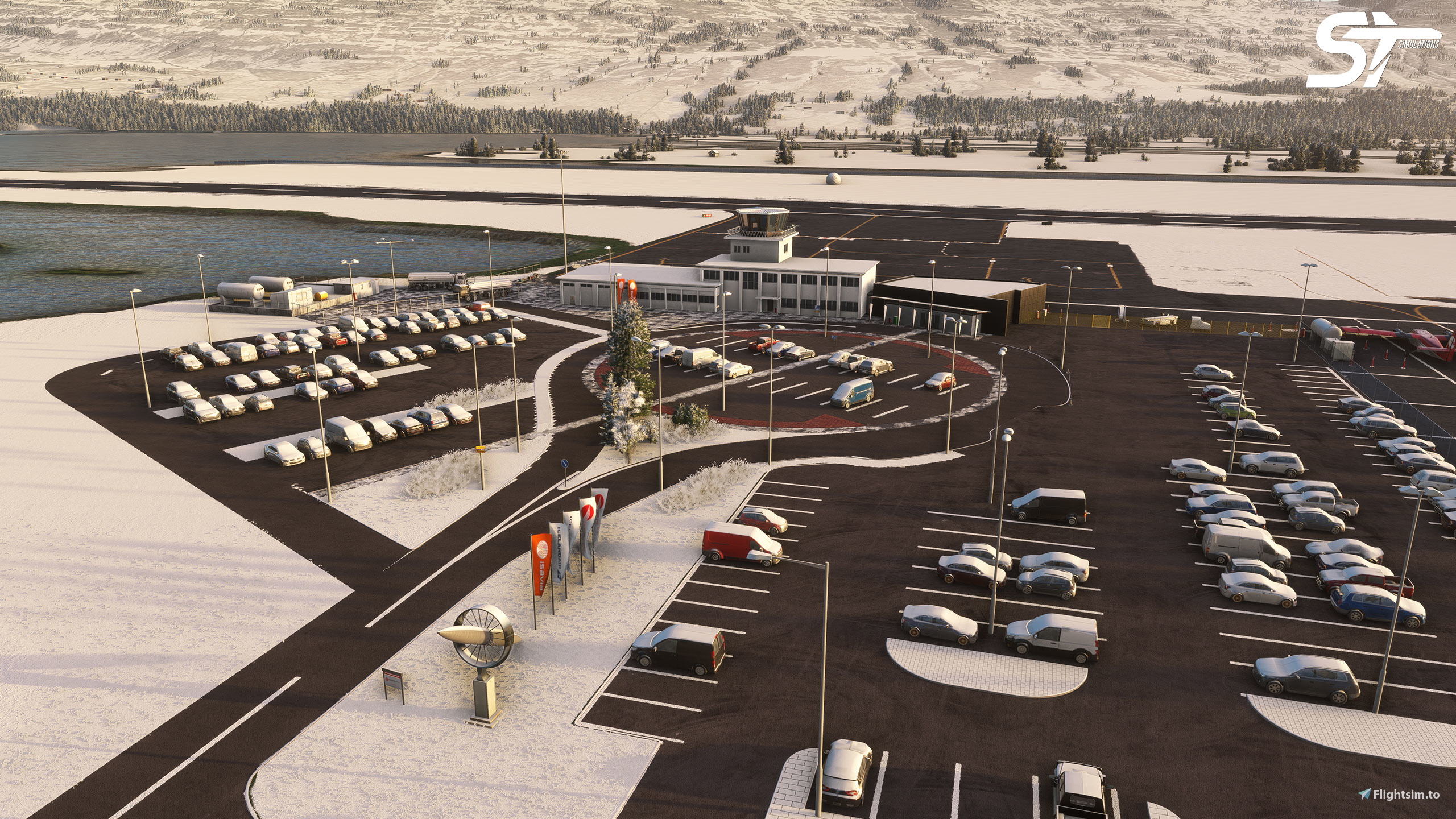 ST Simulations - BIAR - Akureyri Airport for Microsoft Flight Simulator ...