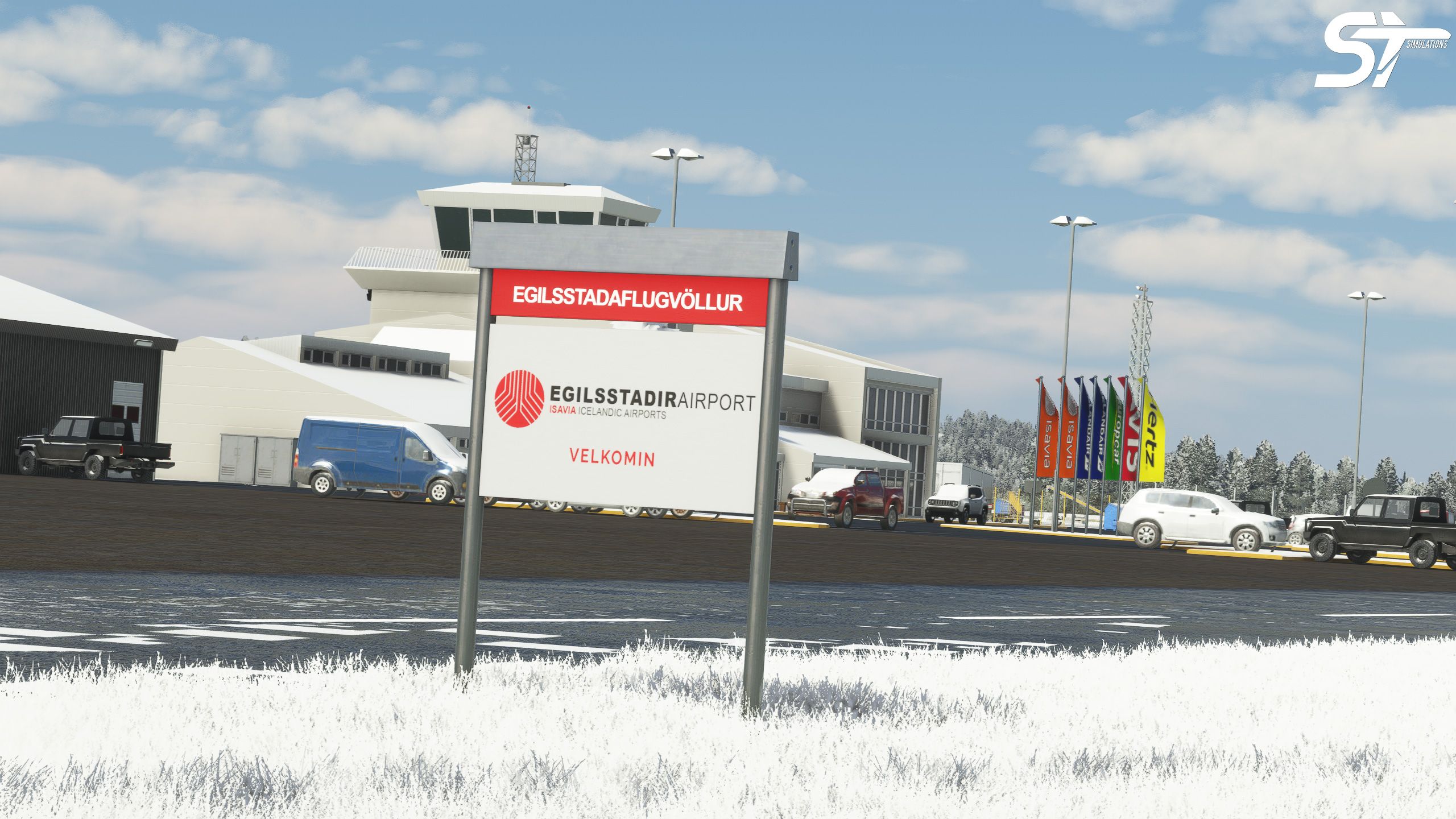 ST Simulations - BIEG - Egilsstadir Airport for Microsoft Flight ...