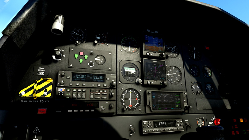 Black panel and consoles for Azurepoly TB30 for Microsoft Flight ...