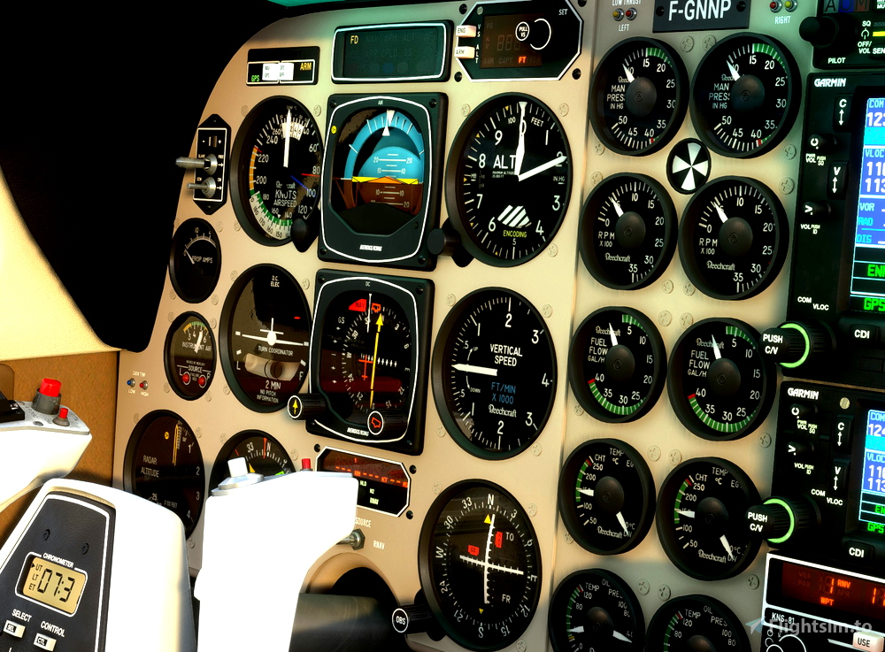 Black Square B58 Baron -Enhanced Cockpit for Microsoft Flight Simulator ...