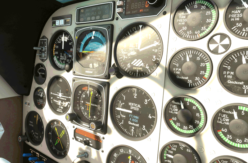 Black Square B58 Baron -Enhanced Cockpit for Microsoft Flight Simulator ...