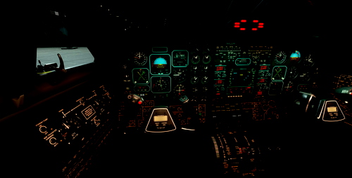 Black Square - King Air 350i Analog Gauge DarkMode Cockpit for Microsoft Flight Simulator | MSFS