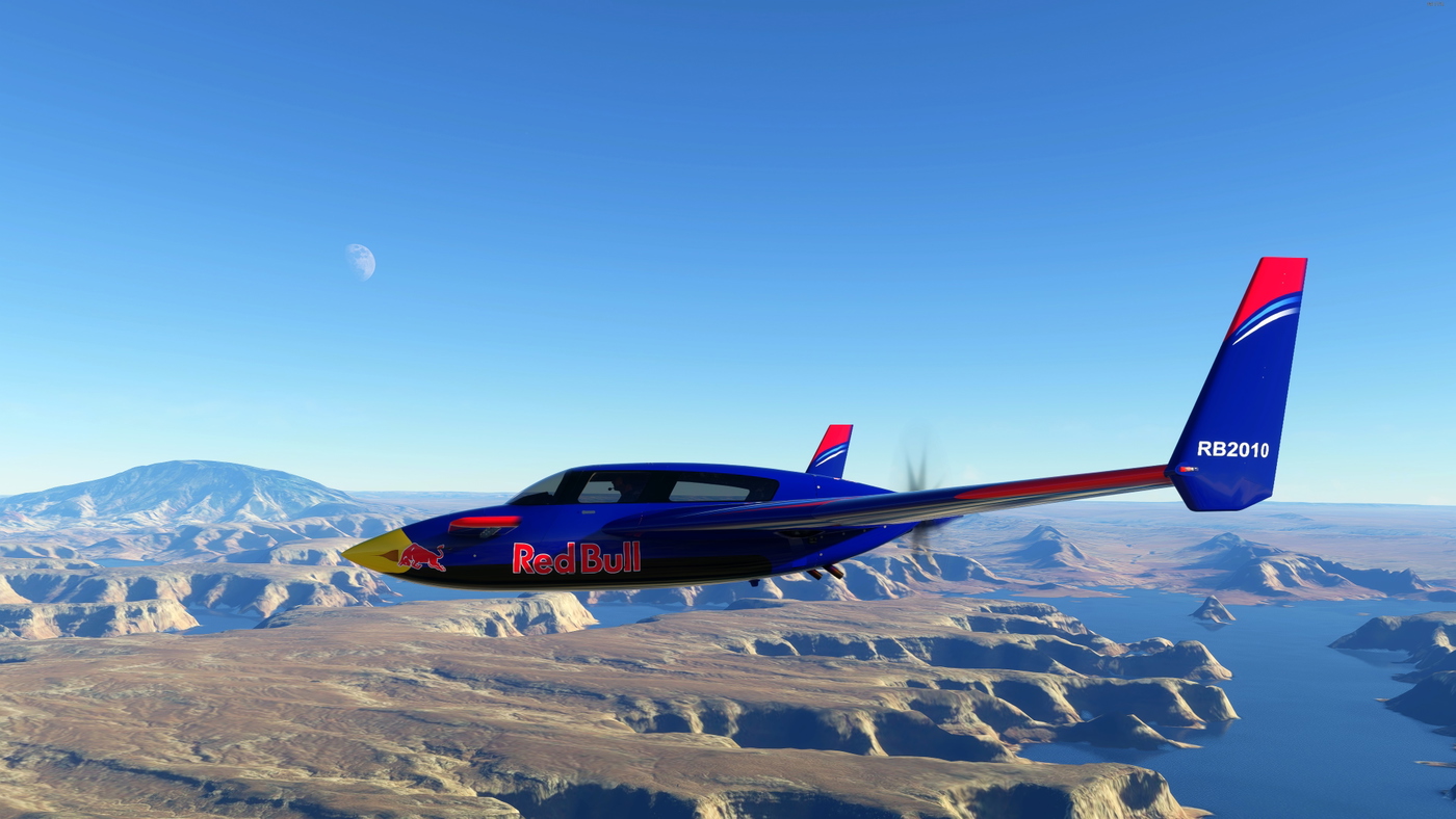 Black Square Velocity XL Red Bull | 8K for Microsoft Flight Simulator ...