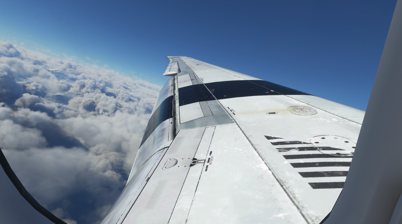 Black Wing band for the MD-80 for Microsoft Flight Simulator | MSFS