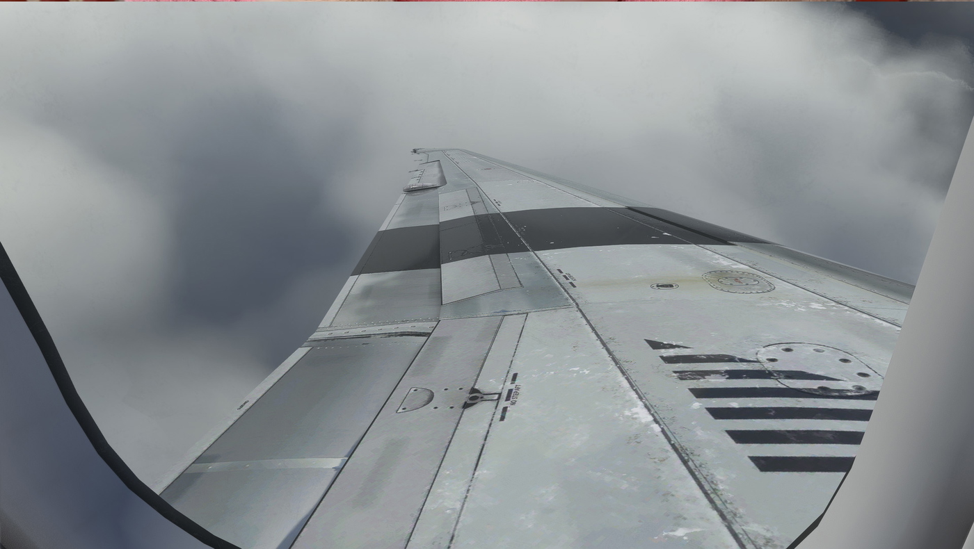 Black Wing band for the MD-80 for Microsoft Flight Simulator | MSFS