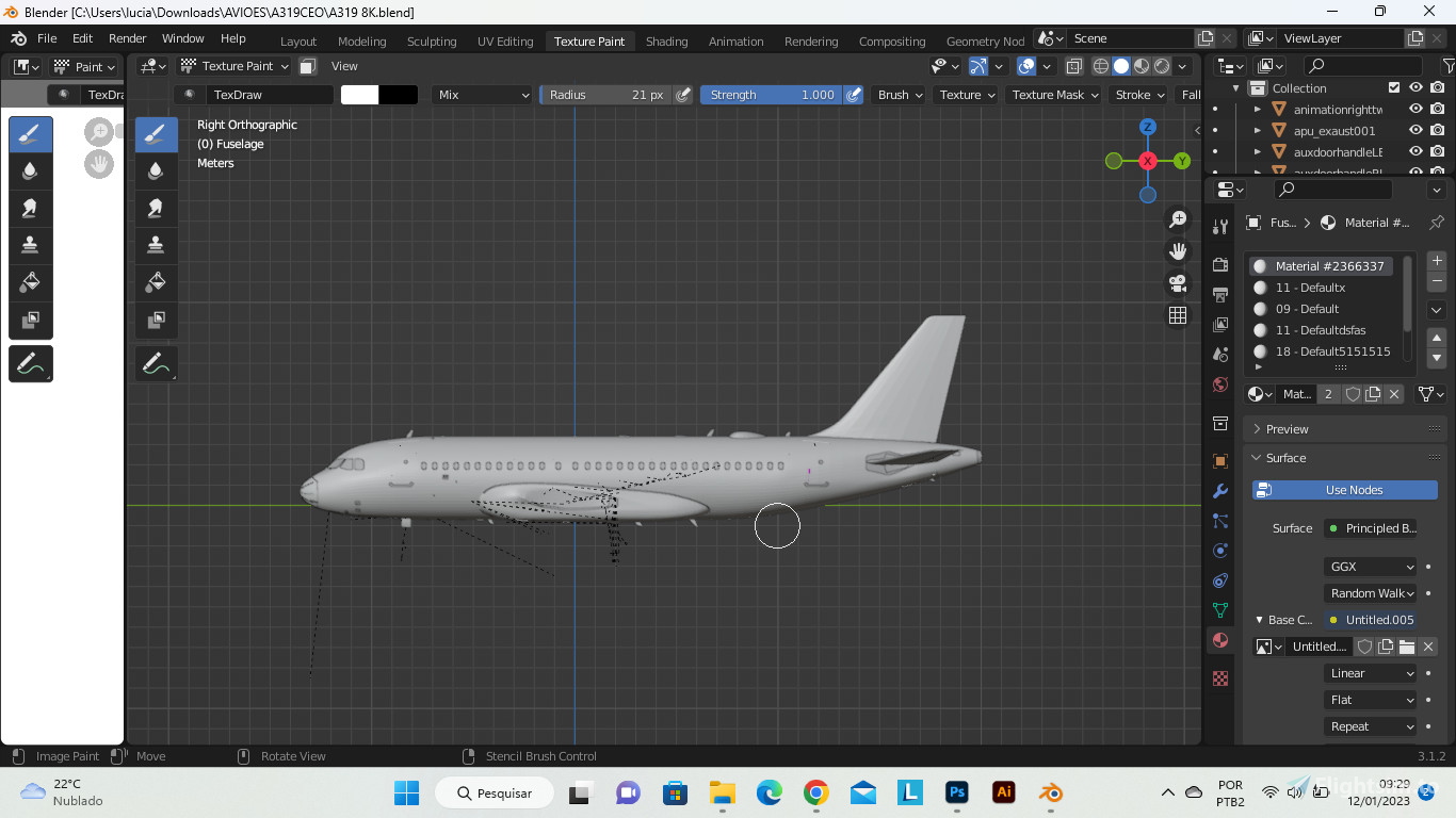 BLENDER LatinVFR A319CEO for Microsoft Flight Simulator | MSFS