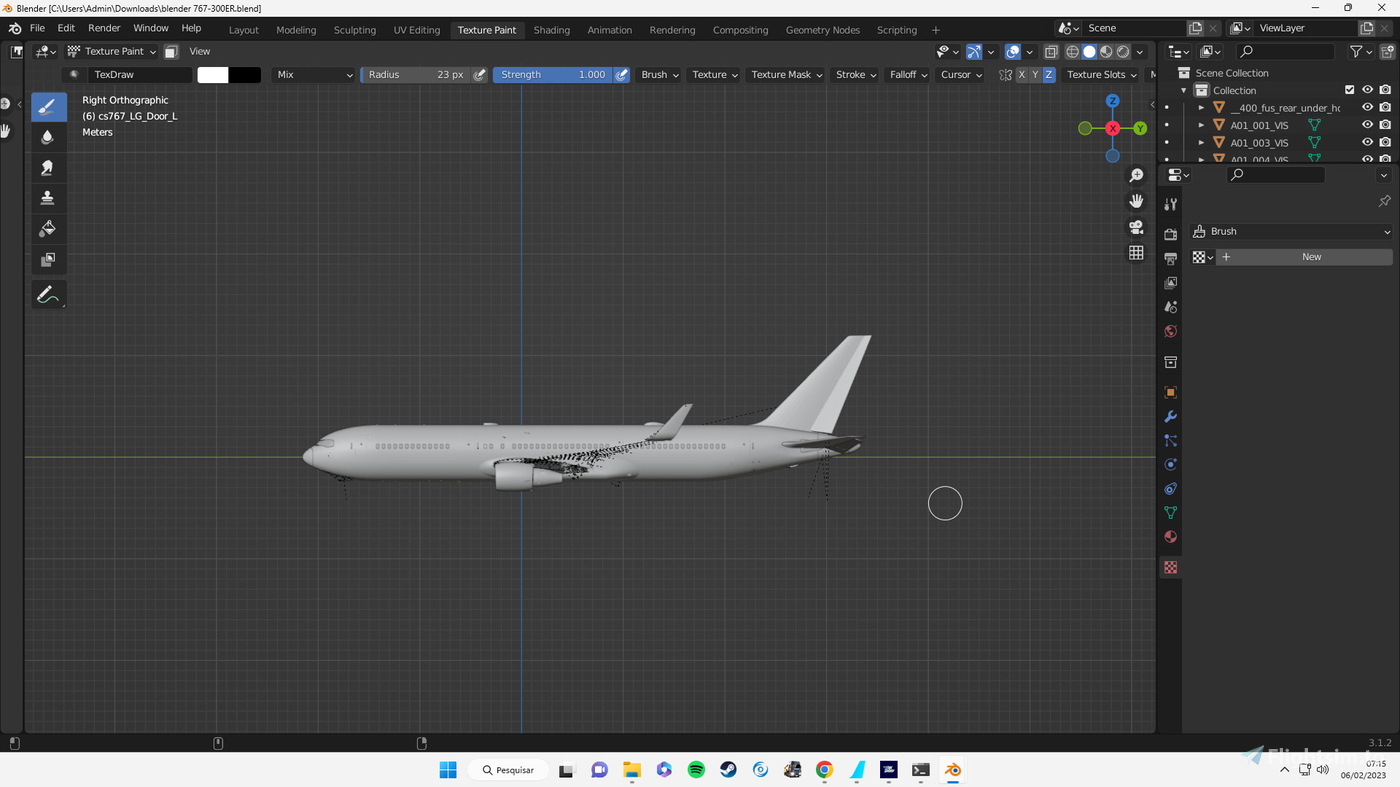 BLENDER 767-300 for Microsoft Flight Simulator | MSFS