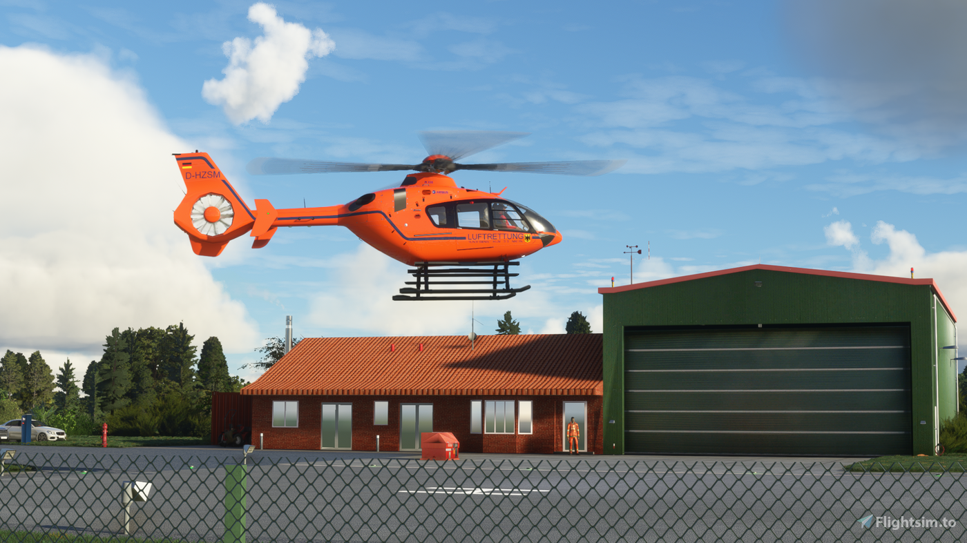 BMI Luftrettung rescue base, Christoph 12 + Emergency scenarios for ...