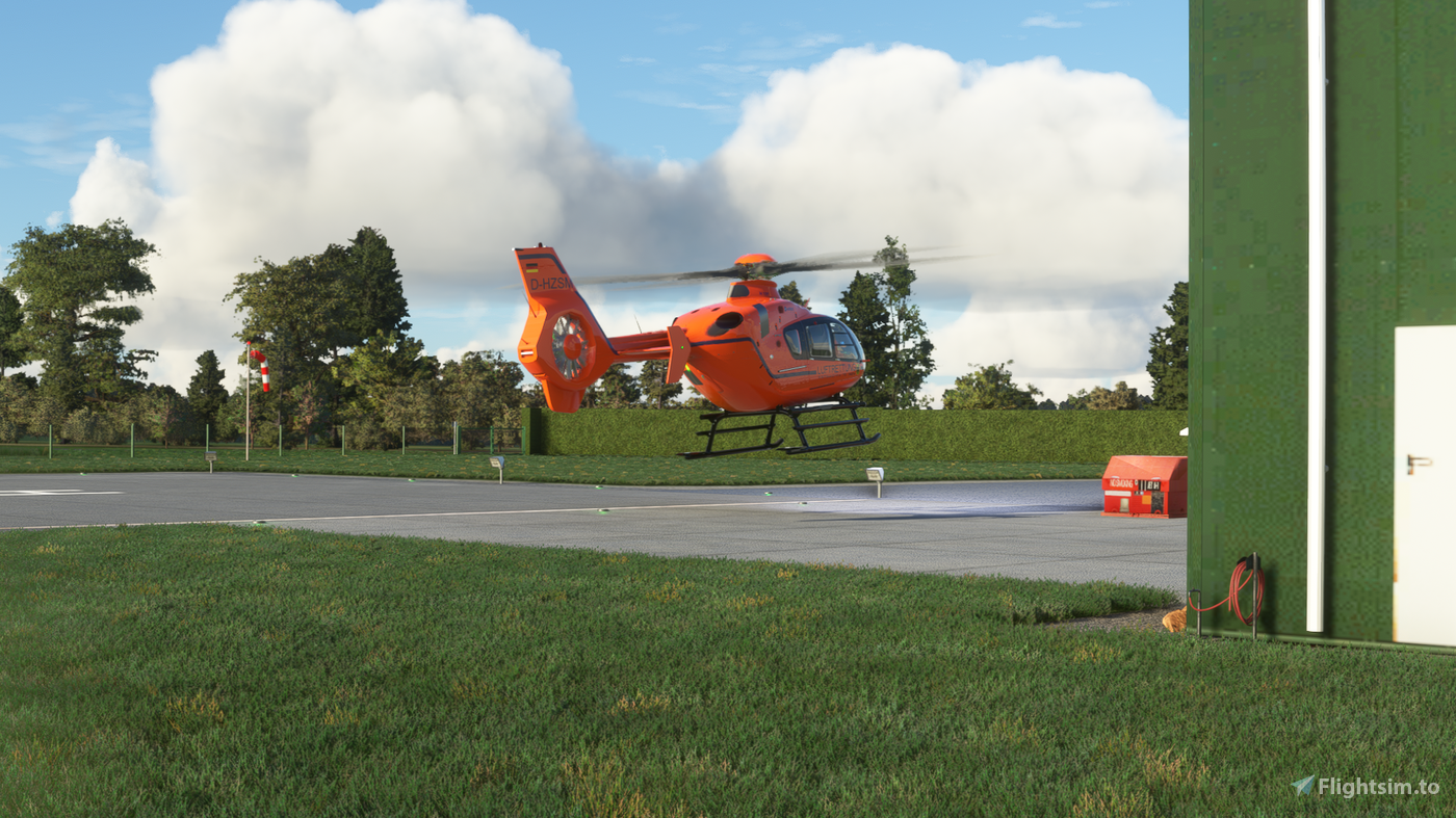 BMI Luftrettung rescue base, Christoph 12 + Emergency scenarios for ...