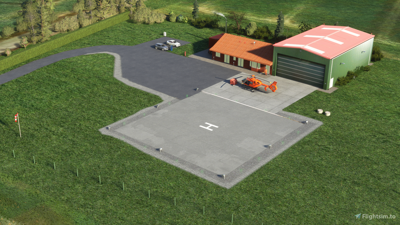 BMI Luftrettung rescue base, Christoph 12 + Emergency scenarios for ...