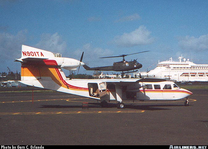 BN2-111-1 Trislander Vieques Air Link VAL (Vintage scheme) for ...