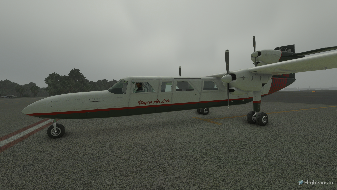 BN2-111 Trislander Vieques Air Link VAL (Vintage scheme) for Microsoft ...