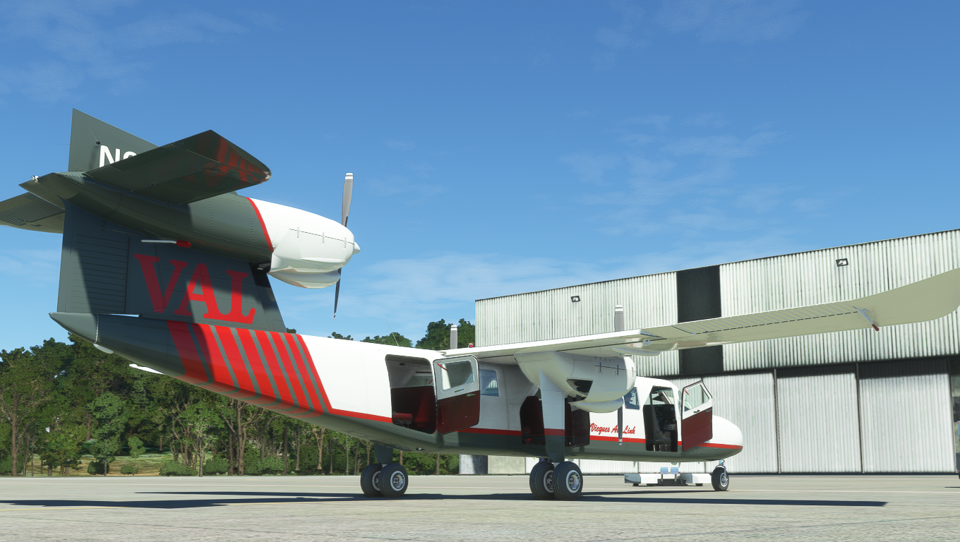 BN2-111 Trislander Vieques Air Link VAL (Vintage scheme) for Microsoft ...