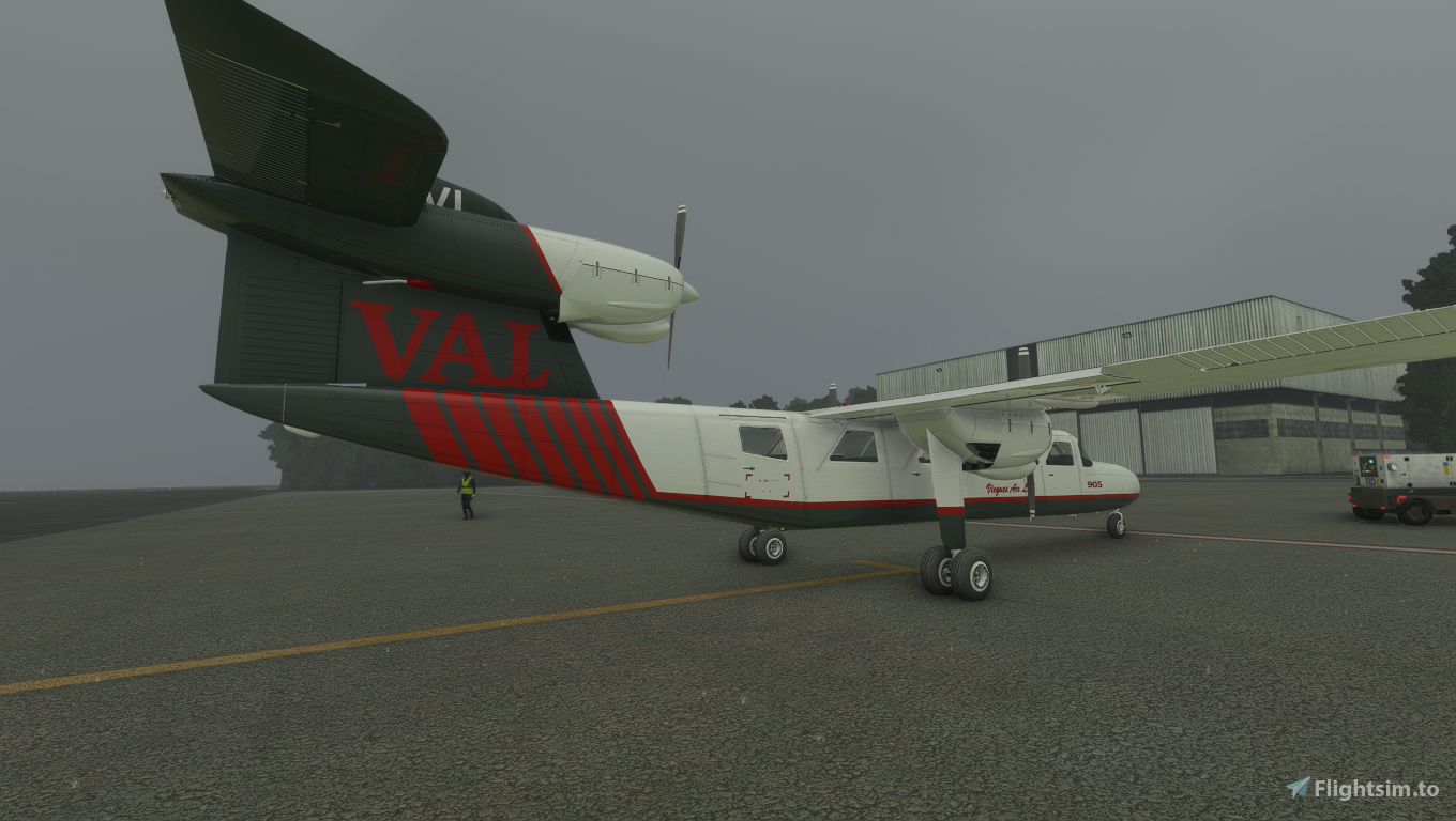 BN2-111 Trislander Vieques Air Link VAL (Vintage scheme) for Microsoft ...