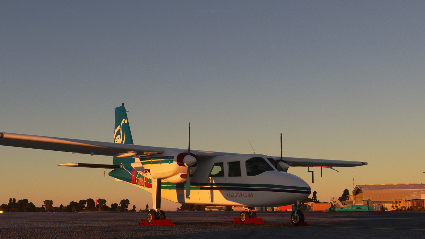 BN2 Divi Divi PJ-SKY Fancy Nancy Livery for Microsoft Flight Simulator ...