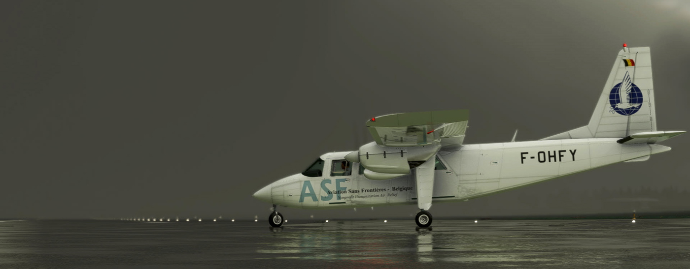 BN2 Islander - ASF Belgium for Microsoft Flight Simulator | MSFS