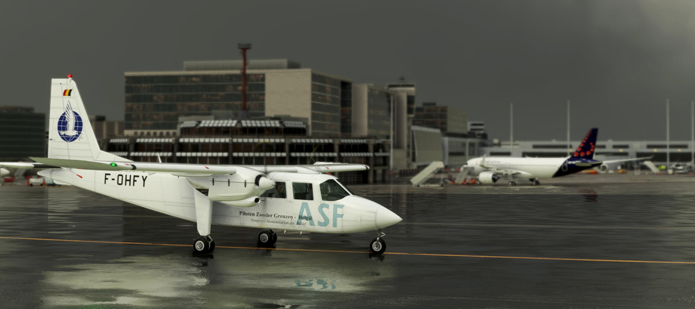 BN2 Islander - ASF Belgium for Microsoft Flight Simulator | MSFS