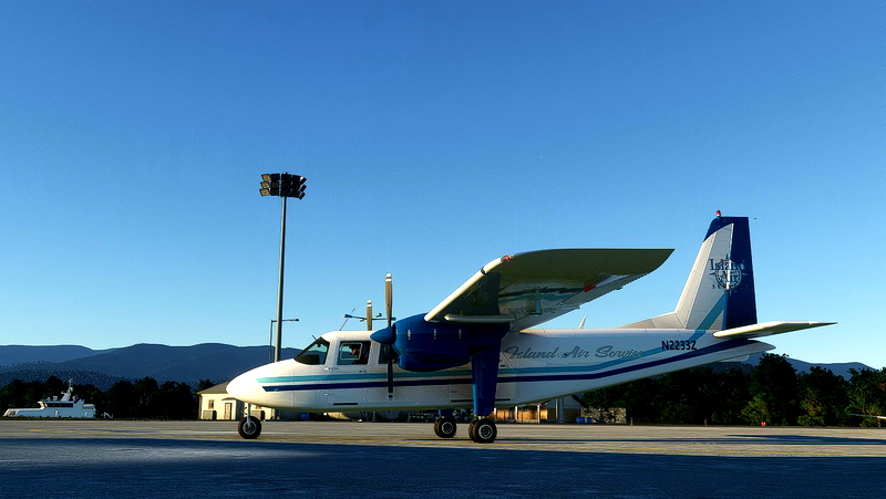 BN2A Islander Island Air Service N2233Z livery request for Microsoft ...