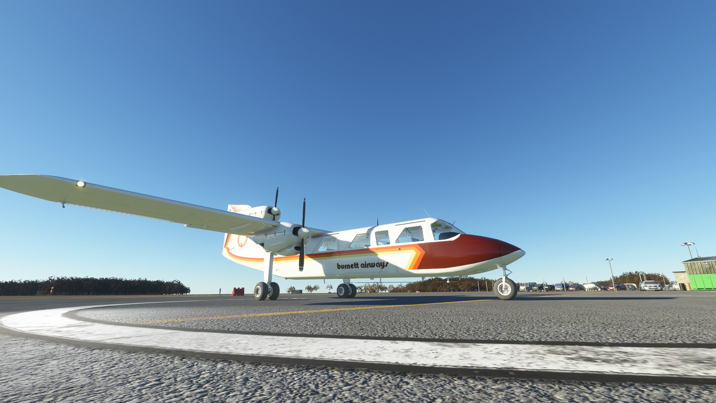 BN2A MK111 Trislander repaint in Burnett Airways VH-BSP Livery for ...