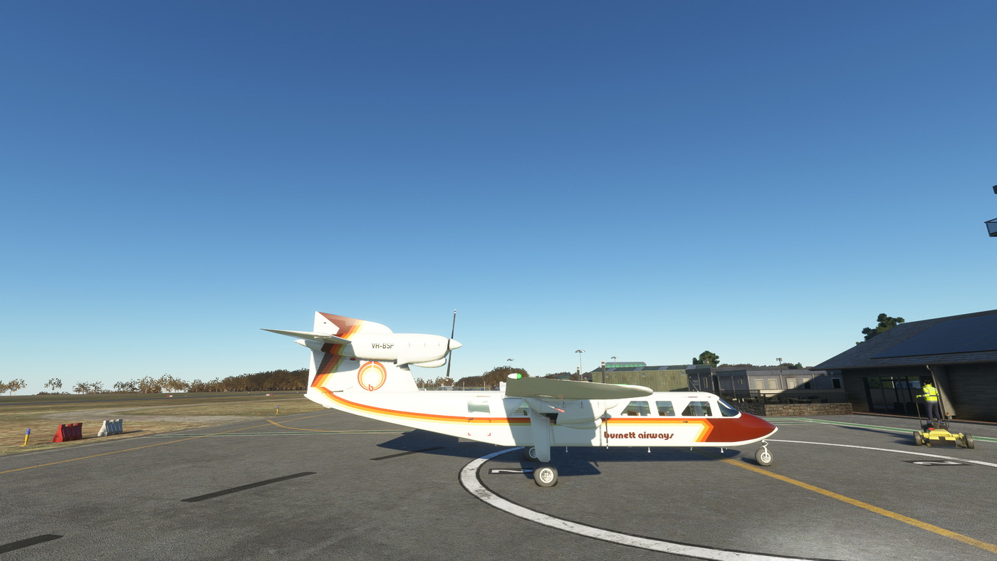 BN2A MK111 Trislander repaint in Burnett Airways VH-BSP Livery for ...