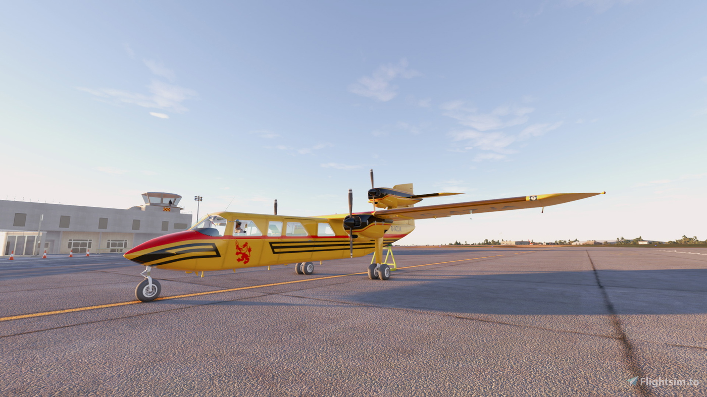 BN2A-MkIII Trislander Aurigny G-AZJA for Microsoft Flight Simulator | MSFS