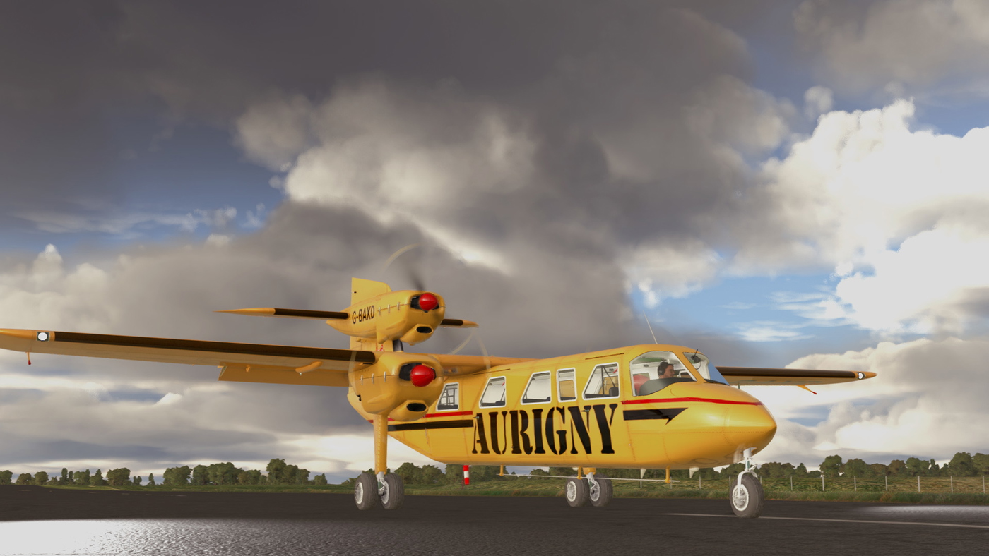 BN2A-MkIII Trislander Aurigny G-BAXD (Aurigny Colours) for Microsoft ...