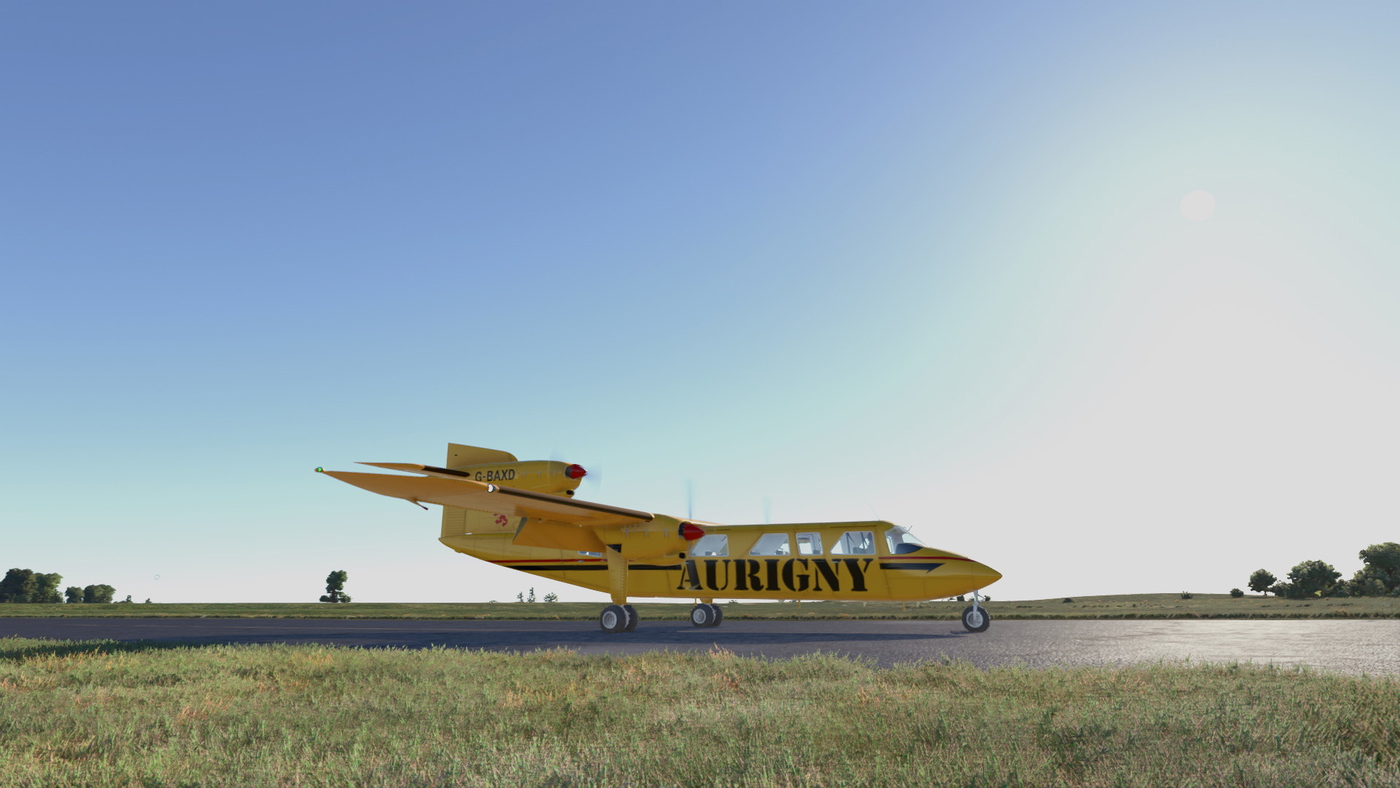 BN2A-MkIII Trislander Aurigny G-BAXD (Aurigny Colours) for Microsoft ...