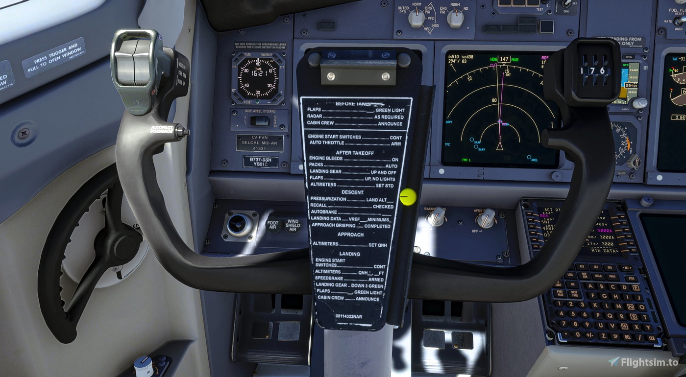 Boeing 737-800 Aerolineas Argentinas LV-FVN for Microsoft Flight ...