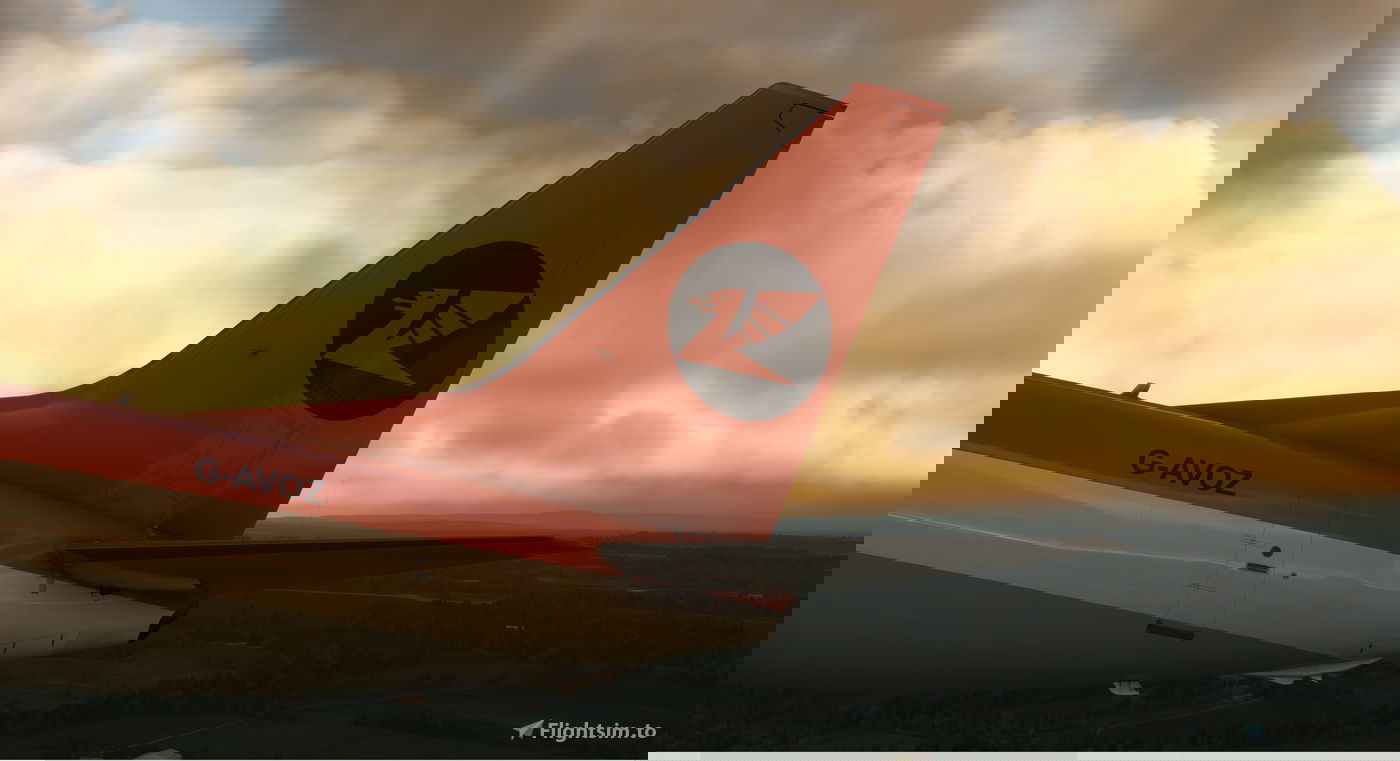 Boeing 737-800BCF Cambrian Cargo G-AVOZ for Microsoft Flight Simulator ...