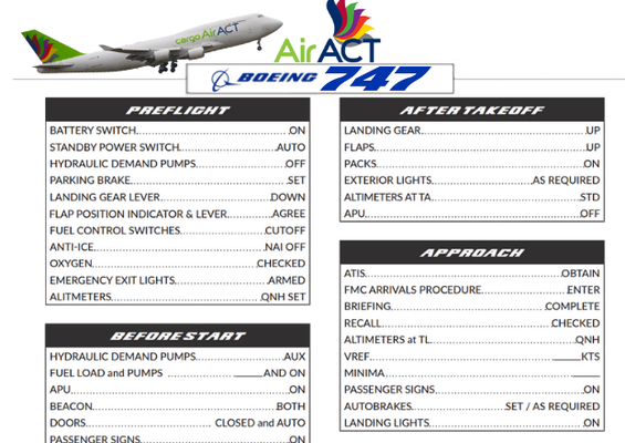 Fenix A320 / FBWA32NX From start to shutdown - full flight + ILS approach checklist for ...