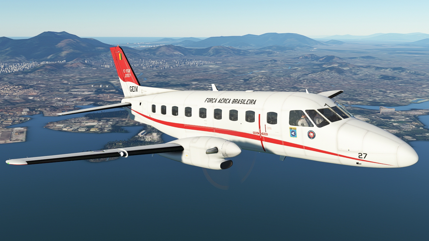 Brazilian Air Force IC-95B 2327 (GEIV) for Microsoft Flight Simulator ...